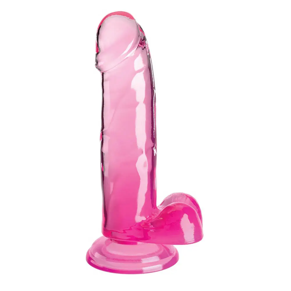 Pipedream King Cock 7″ Dildo sa testisima, 15.2 cm