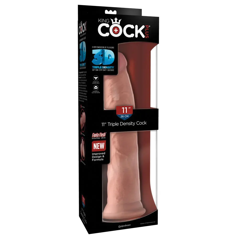 Pipedream King Cock 11" 3D Dildo