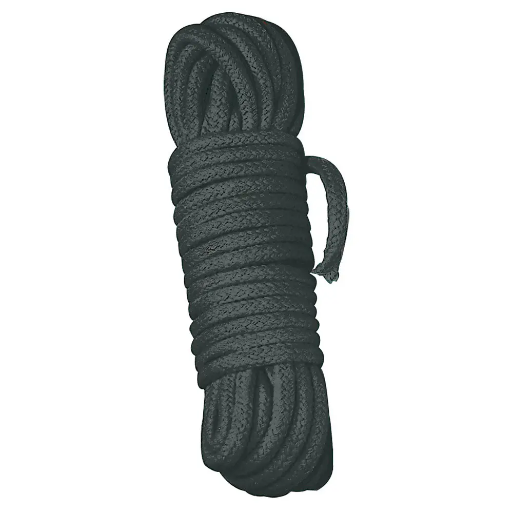 Shibari Kanap za vezivanje, 3m, Crni