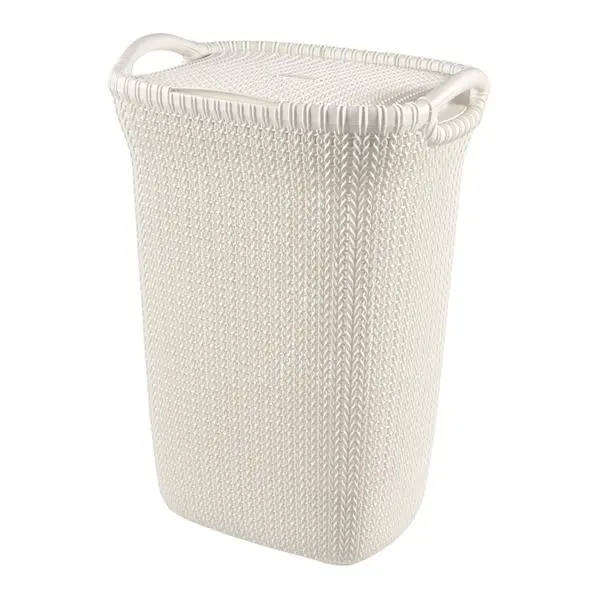 CURVER Korpa za veš Knit 57l bela