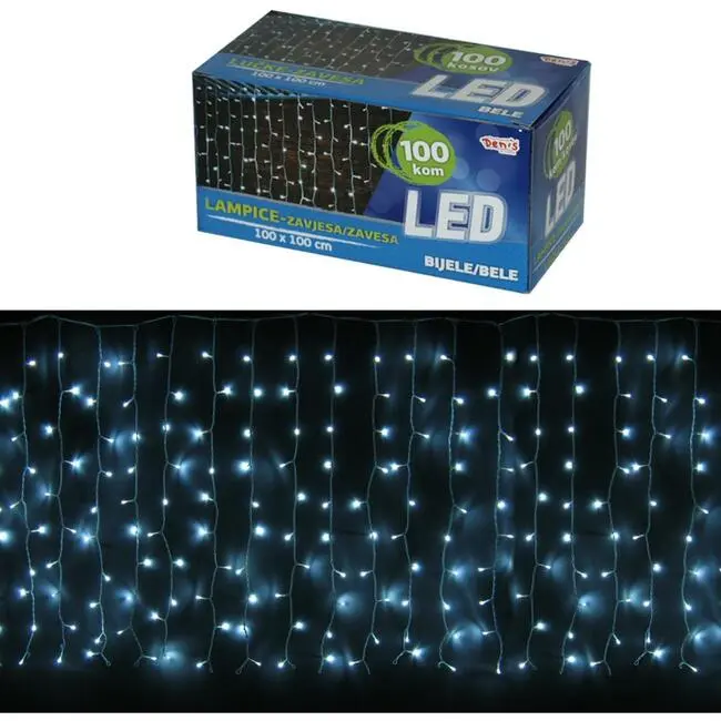 DENIS Led lampice zavesa 100 komada