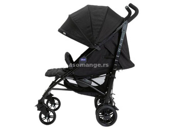 CHICCO KOLICA LITE WAY 4 COMPLETE, JET BLACK