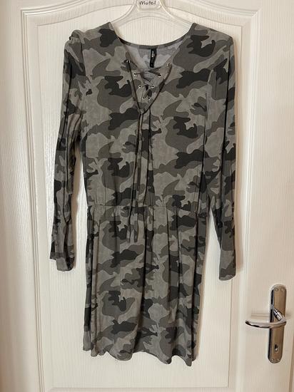 Haljina sa vojničkim printom