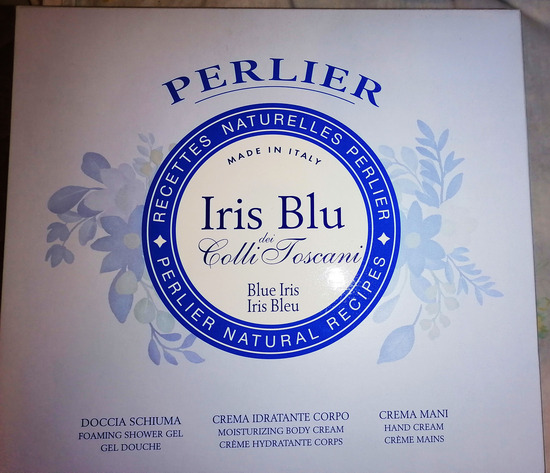 Perlier Iris blu set