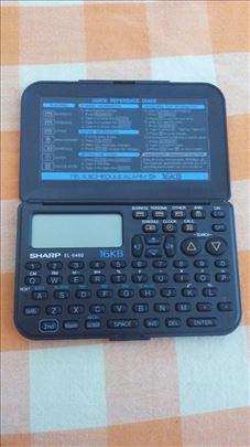 Sharp kalkulator organizer EL 6460