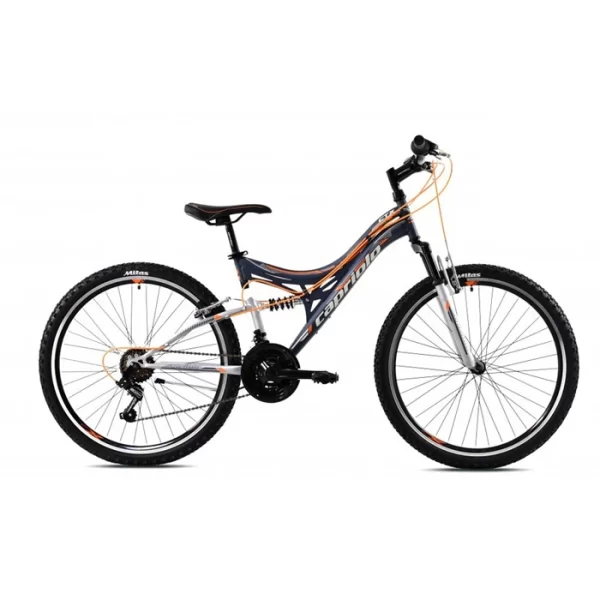 CAPRIOLO Dečiji bicikl CTX 260 26/18HT sivo-oranz 16