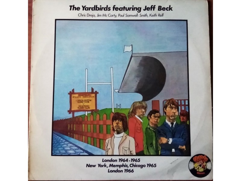 The Yardbirds Featuring Jeff Beck LP UK (1976)