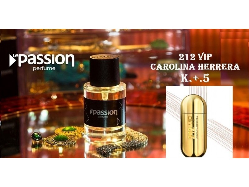 LePassion 55ml - po uzoru na 212 Vip / CAROLINA HERRERA