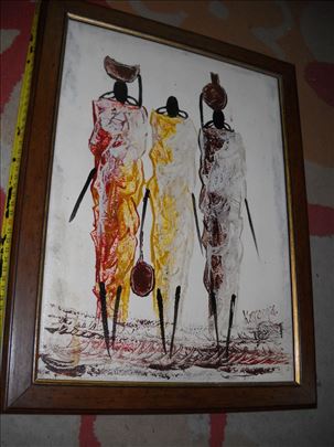 Afrička umetnost, Put do vode, 49x38