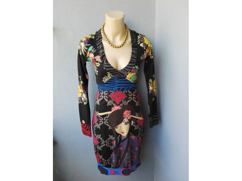 Original Desigual haljina XS obucena par puta