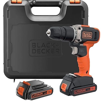 Black&Decker aku udarna bušilica 18V 1.5Ah BCD003C2K-QW