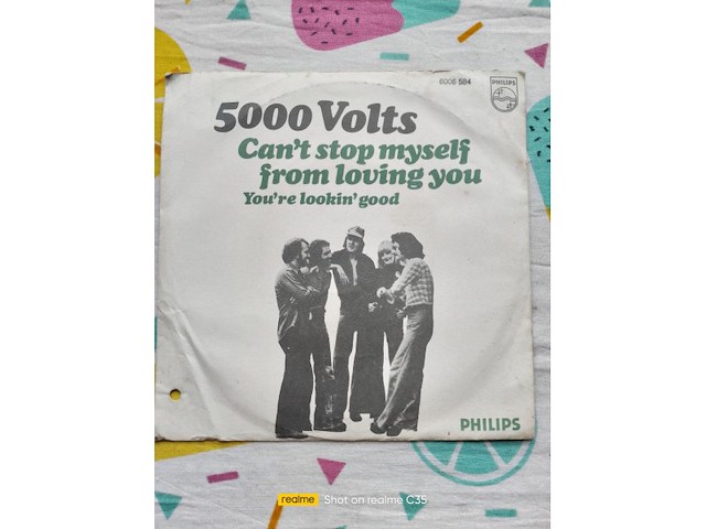 5000 VOLTS 1977 - CONT STOP MYSELF FROM LIVING YUO