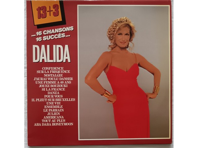 DALIDA  -  16  CHANSONES  16  SUCCES