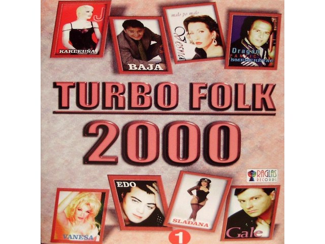 TURBO FOLK 2000 - 1 CD