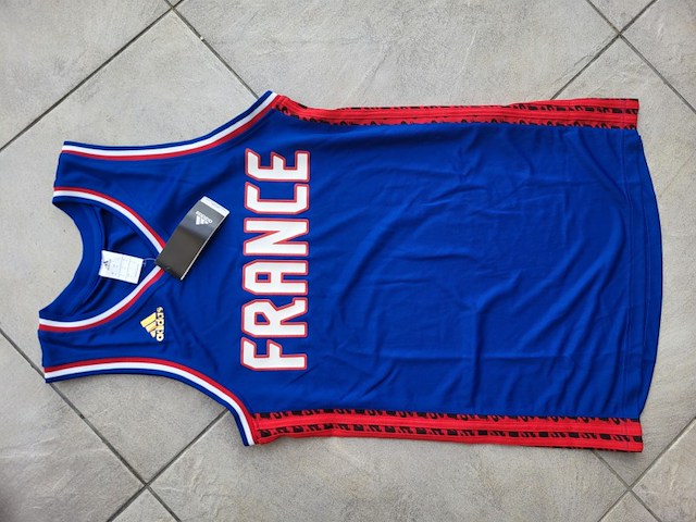 Dres Košarkaški -Adidas-FRANCE S -vel-NOVO