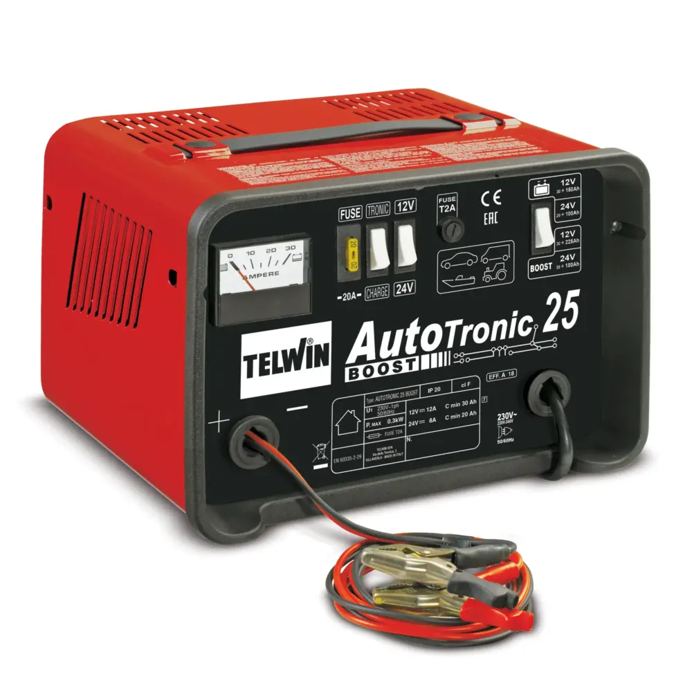 Punjač akumulatora Autotronic 25 230v 12/24V Telwin 807540