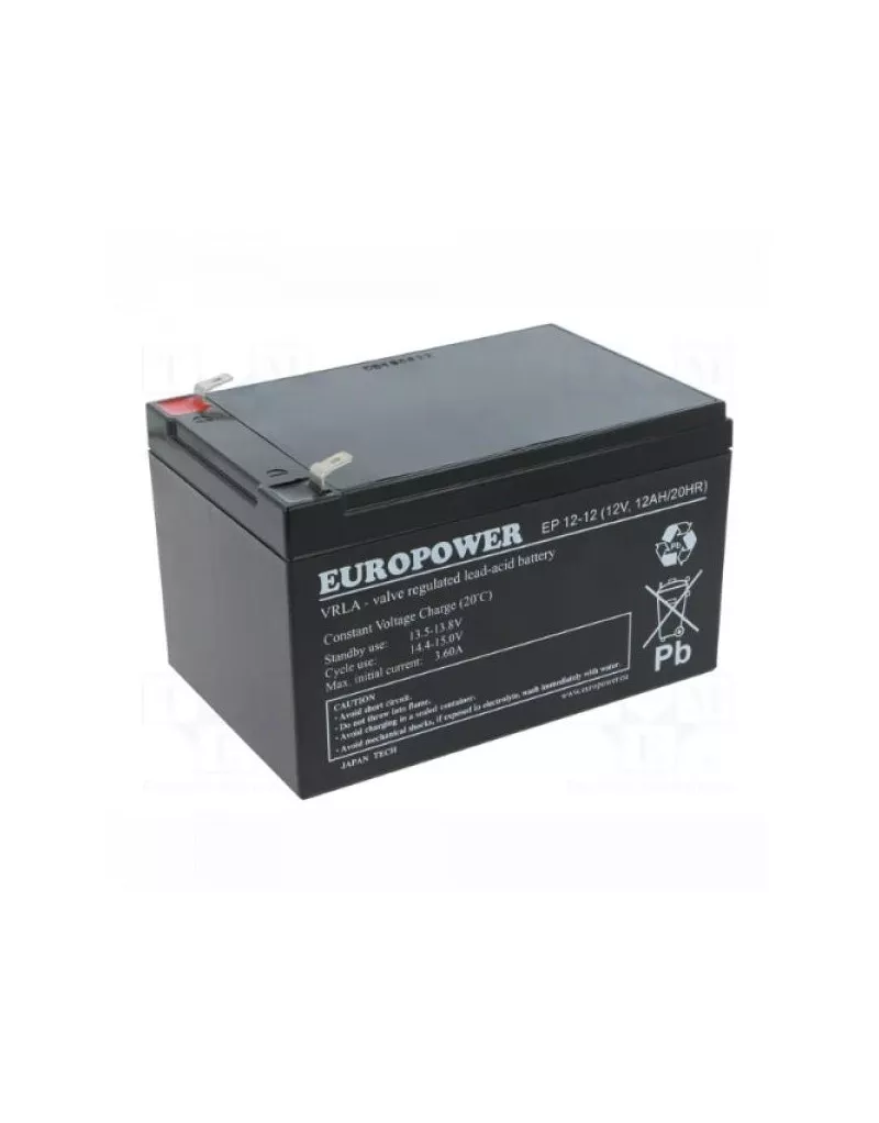 Baterija za UPS EuroPower ES12-12A 12V 12Ah