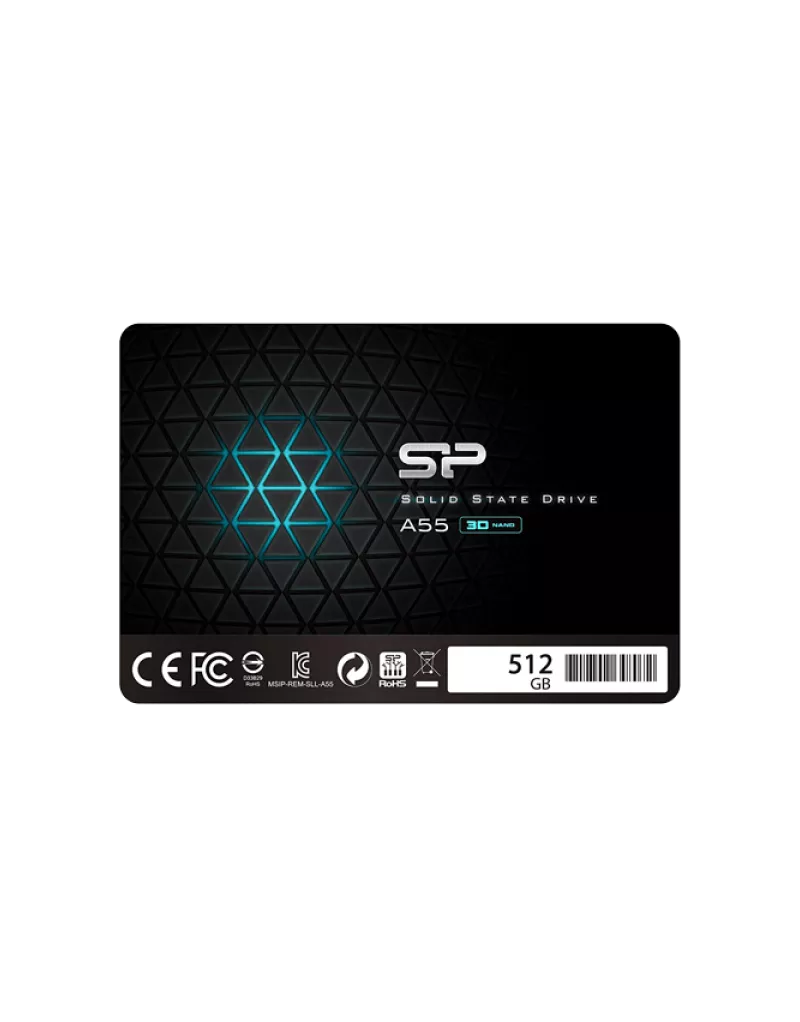 SSD 2.5" SATA SiliconPower A55 512GB, SP512GBSS3A55S25