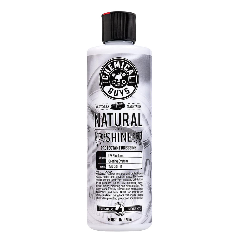 Chemical Guys Natural Shine – Premium Krema Za Plastiku I Gumu