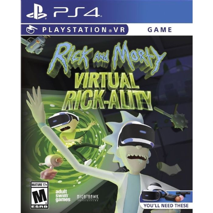 PS4 Rick and Morty Virtual Rick-ality