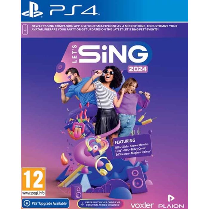 PS4 Lets Sing 2024