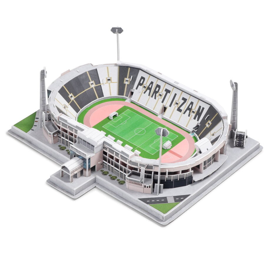 3D puzzle fudbalski stadion Partizan
3D puzzle fudbalski stadion Partizan