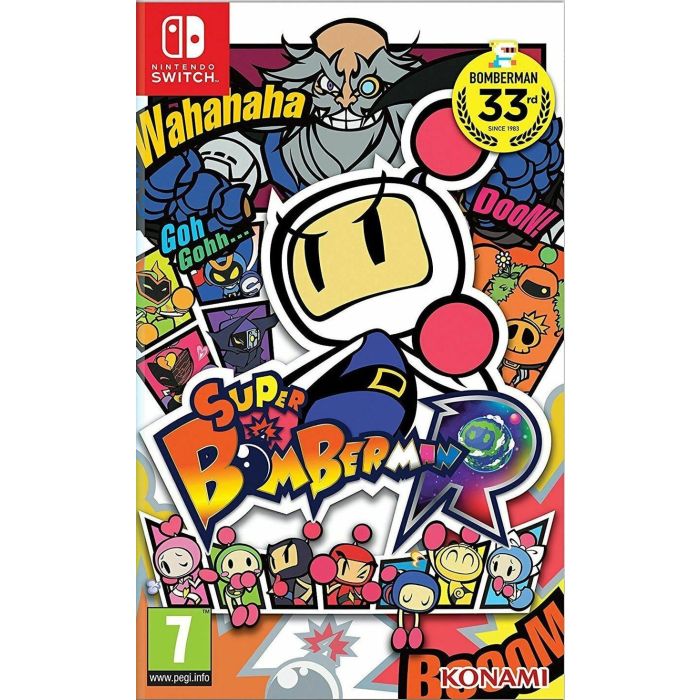 SWITCH Super Bomberman R (Code in a box)