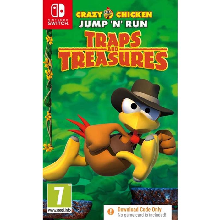 SWITCH Crazy Chicken Traps and Treasures (Code in a Box)