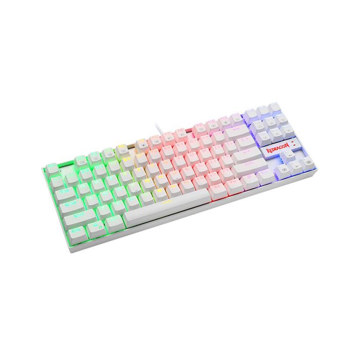 Gejmerska tastatura Redragon Kumara K552-RGB White - Red Switch mehanička