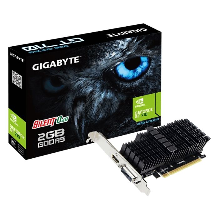 Grafička kartica Gigabyte nVidia GeForce GT 710 2GB 64bit GV-N710D5SL-2GL rev 1.