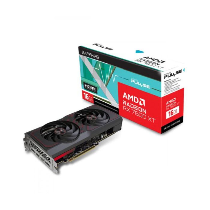 Grafička kartica Sapphire AMD Radeon RX 7600 XT Gaming OC Pulse 16GB GDDR6 Dual