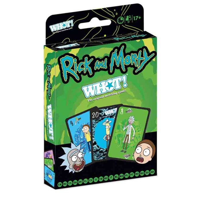 Društvena igra Board Game WHOT! - Rick and Morty - karte