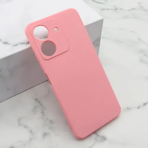 Futrola - maska Soft Silicone za Xiaomi Redmi 13C/Poco C65 pro roze (MS)