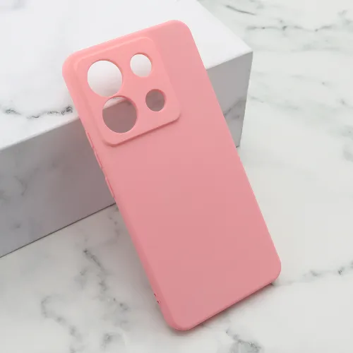 Futrola - maska Soft Silicone za Xiaomi Redmi Note 13 Pro 5G roze (MS)