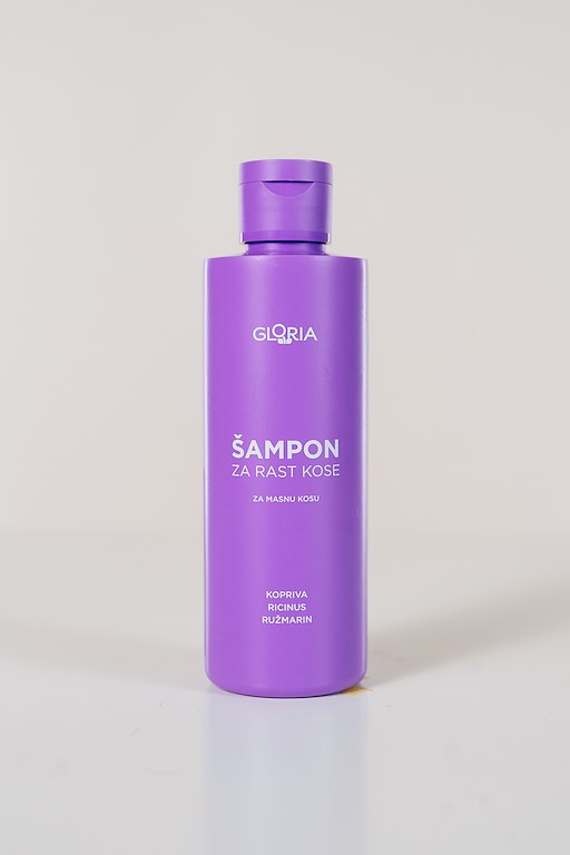 Gloria Šampon za rast kose - masna kosa
