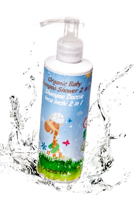 Azeta Bio Organska uljana šampon/kupka za bebe 2u1 - 0m+