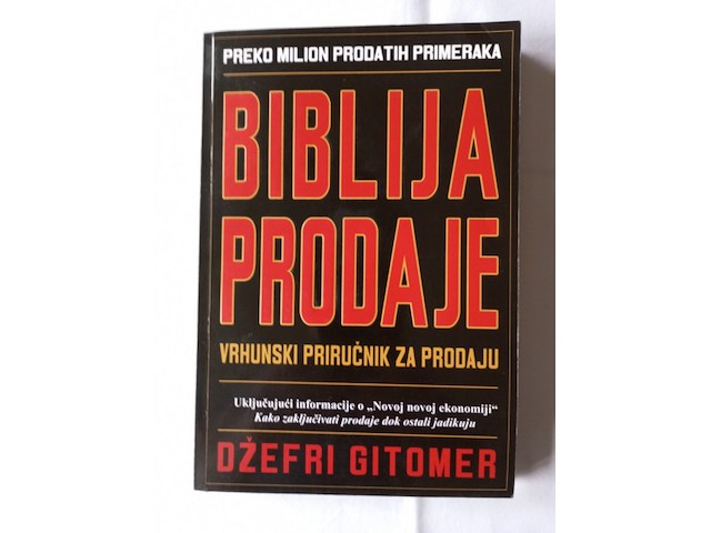 Biblija prodaje