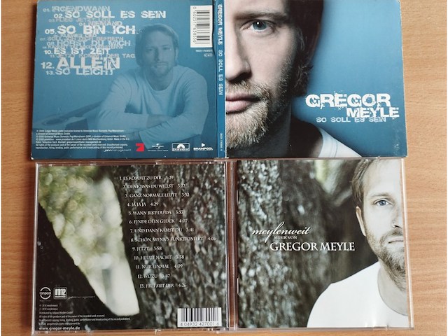 Gregor Meyle - 4 CD Albums
