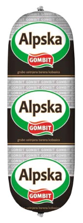 GOMBIT ALPSKA KOBASICA 300G