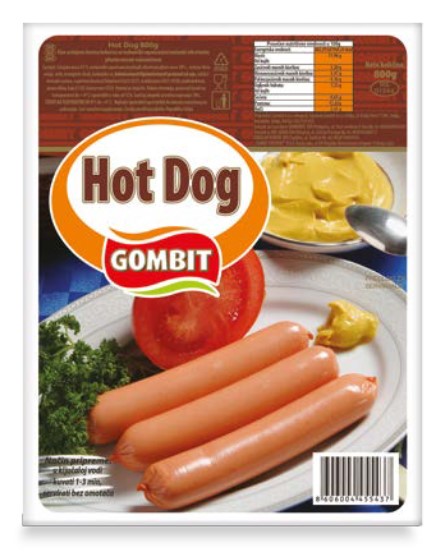 GOMBIT PILECI HOT DOG 500G