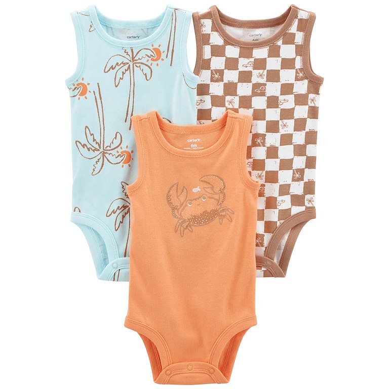 Carter's bodi za bebe dečake - set od 3 kom. BZ231P162310