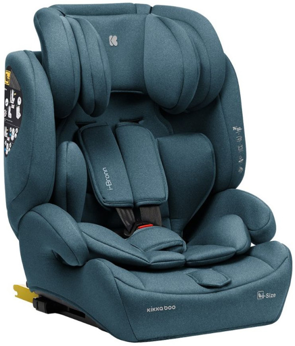 Autosediste I BRONN, I-SIZE Isofix, Kikka Boo, Mint