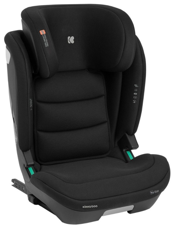 Autosediste I SCOUT, I-SIZE Isofix, Kikka Boo, Black