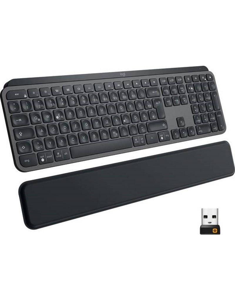 LOGITECH MX Keys Plus Wireless Illuminated tastatura sa palm restom Graphite US