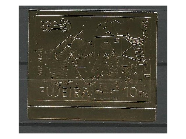 Fujeira,Apolo XI 1971.,gold-nezupčana,čisto