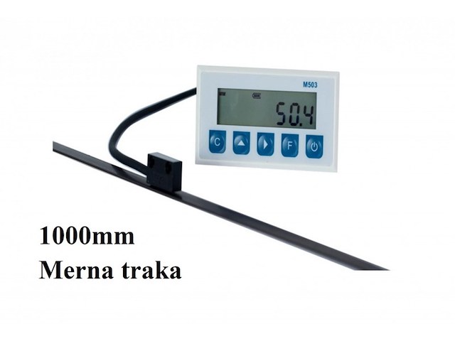 Merna traka duzine 1000mm za strug, glodalicu - Merna l