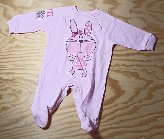 NOVO SA ETIKETOM roze pidžama za bebe