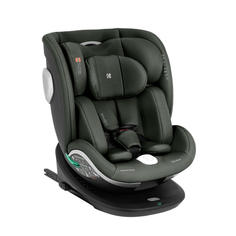 Kikka Boo i-Drive Isofix i-Size auto sedište 40-150cm Army Green