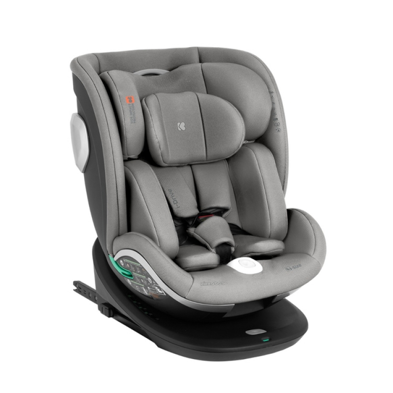 Kikka Boo i-Drive Isofix i-Size auto sedište 40-150cm Light Grey