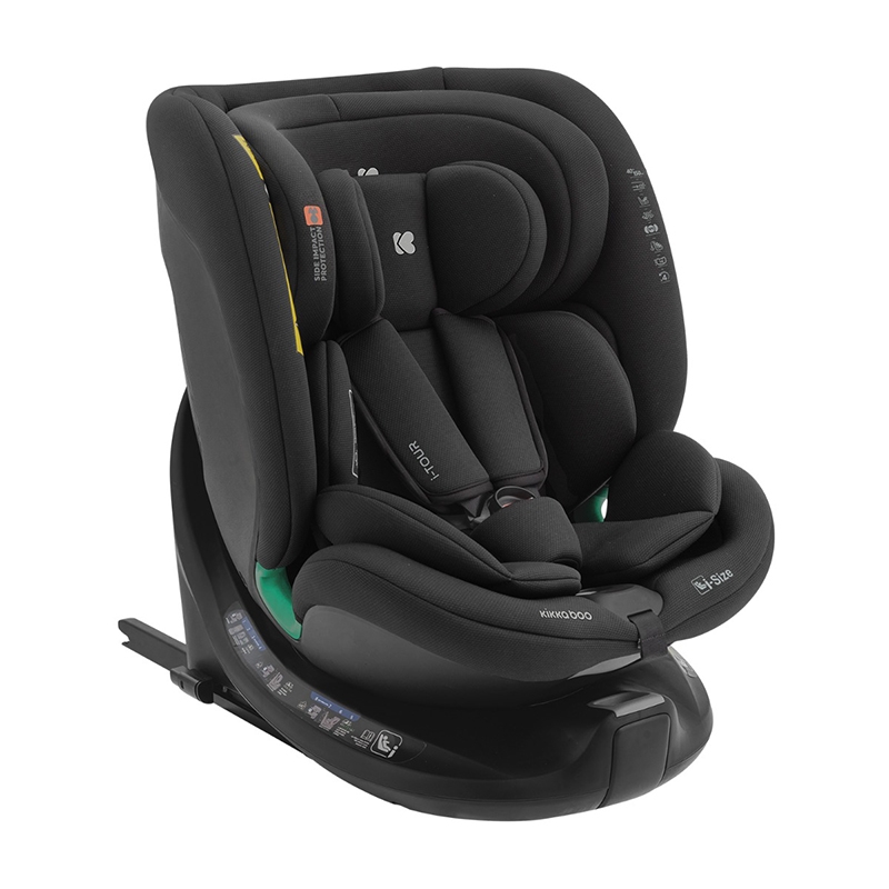 Kikka Boo i-Tour Isofix i-Size auto sedište 40-150cm Black